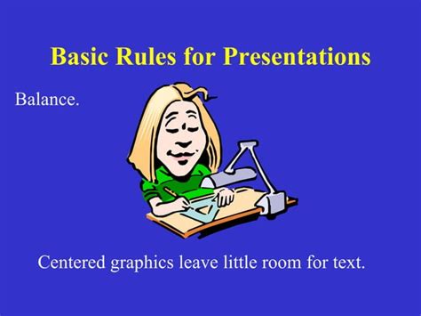 Basic Power Point Guidelines PPT