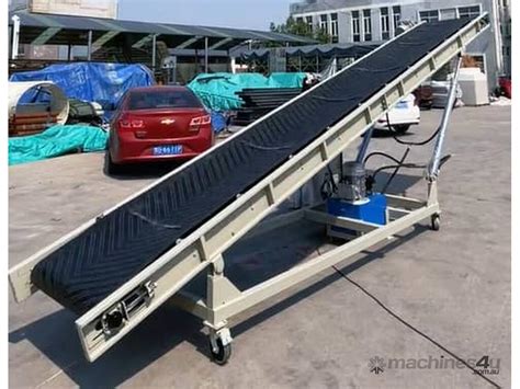 New 2025 Vicon Conveyor Stacker 3 12meter 600mm Troughed Belt Hopper Manual Or Hydraulic Lift