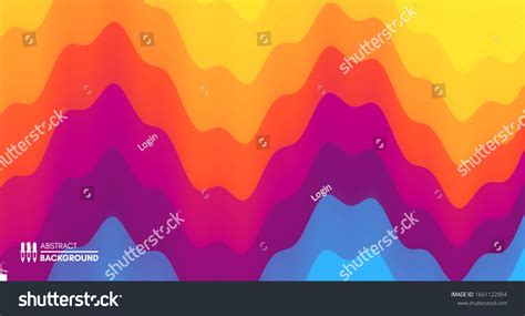 Glitched Gradient Structure Abstract Waveform Background Stock Vector Royalty Free 1661122954