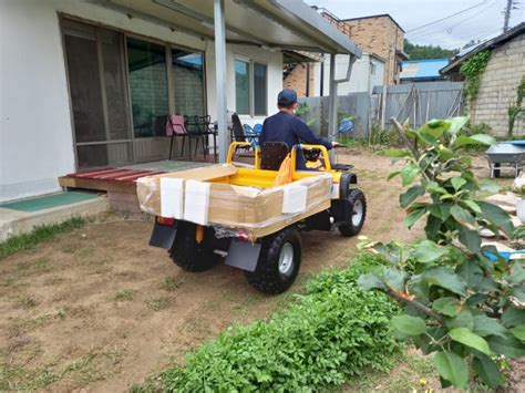 농업용 다목적운반차 농사철에는 꼭 필요한 운반차입니다 팜트럭 사륜바이크 금산군 출고 네이버 블로그