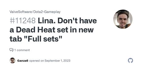 Lina Dont Have A Dead Heat Set In New Tab Full Sets · Issue 11248 · Valvesoftwaredota2
