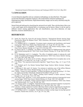 AUTOMATIC TARGET DETECTION IN HYPERSPECTRAL IMAGES USING NEURAL NETWORK PDF