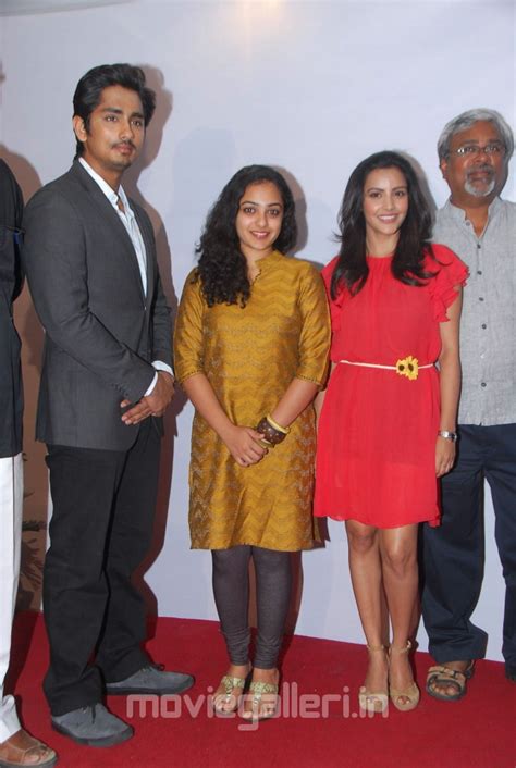Siddharth Priya Anand Nitya Menon 180 Movie Press
