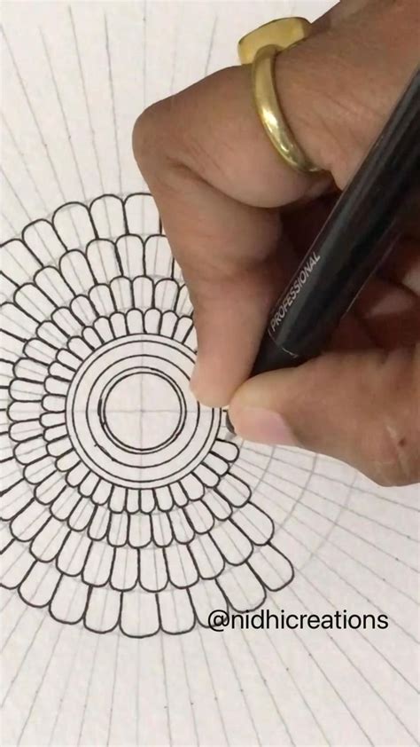 Mandala Tutorial Mandala Drawing Mandala Coloring Pages Mandala Art Lesson