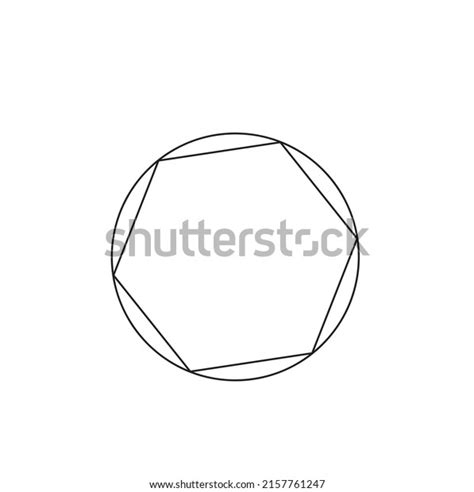 110 Hexagon Inscribed In A Circle Stock Vectors Images And Vector Art