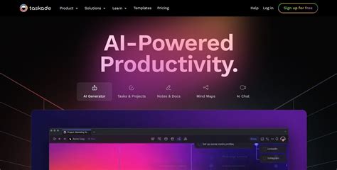 Taskade Tool Explained Quick Overview Features And More