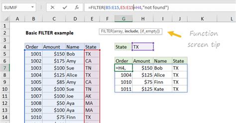 Excel Function Screen Tip Exceljet