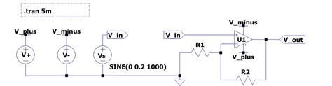 Voltage Operational Amplifier Question In Ltspice Electrical