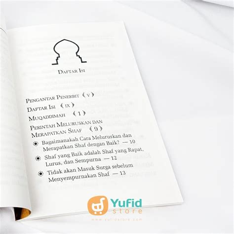 Buku Sudah Rapikah Shaf Anda Maktabah Al Hanif Yufid Store Toko Muslim