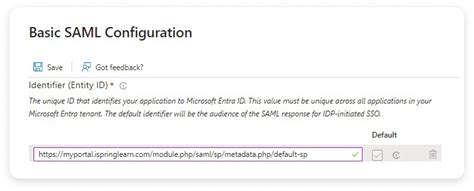How To Configure SSO With MS Entra ID