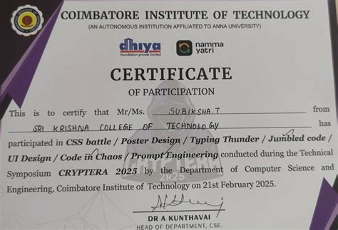 Cryptera2025 Techsymposium Coding Design Learning Growth