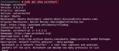 How To Install And Configure Wireshark On Ubuntu 2204 Its Linux Foss