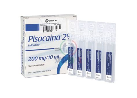 Lidocaina 2 Distribuidora De Medicamentos Y Productos Farmaceuticos