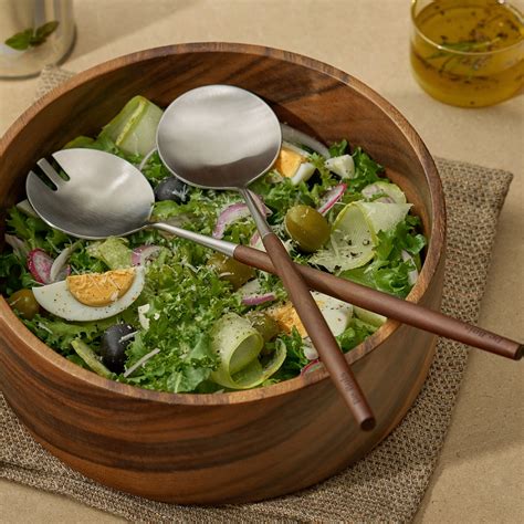 거품기·기타조리도구 오집단독 아벨리아 단풍나무 원목 샐러드 조리도구 2종샐러드 세트 오늘의집 쇼핑