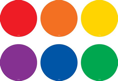 Spot On Colorful Circles Carpet Markers Markers Color Vinyl Flooring