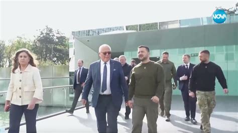 ЗЕЛЕНСКИ В ХАГА Всички искаме другия Владимир тук Nova