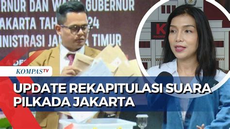 Update Rekapitulasi Pilkada Jakarta Tingkat Kecamatan Selesai, Tahap ...