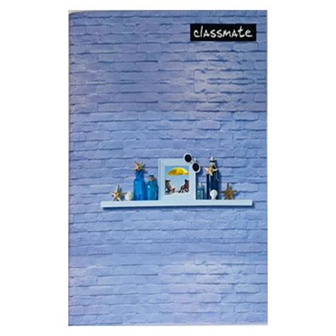 Classmate Assorted Note Book Single Line 24x18 Cm 172 Pages क्लासमेट कॉपी Bellegirl