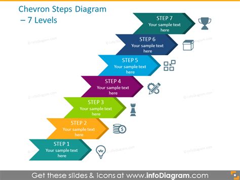 Modern Steps Diagram Infographics PowerPoint Template