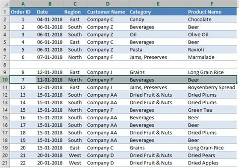 How To Move Rows In MS Excel QuickExcel