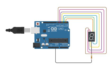 Circuit Design Copy Of Copy Of Alunos Display Tinkercad
