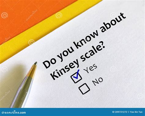 Questionnaire About Sexual Orientation Stock Photo Image Of Illness Disease 209731272