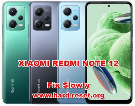 How To Fix Slow XIAOMI REDMI NOTE 12 To Run Faster And More Responsive Fix Lagging Performance