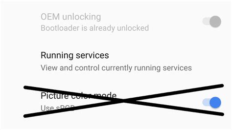 Update Not All Devices Android Feature Spotlight The SRGB Toggle Has Been Removed