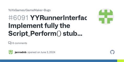 yyrunnerinterface implement fully the script perform stub function