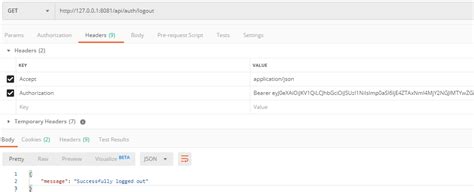 Laravel Passport API Materialize