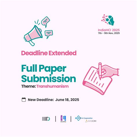Indiahci2025 Hci Transhumanism Callforpapers Designresearch Sigchi