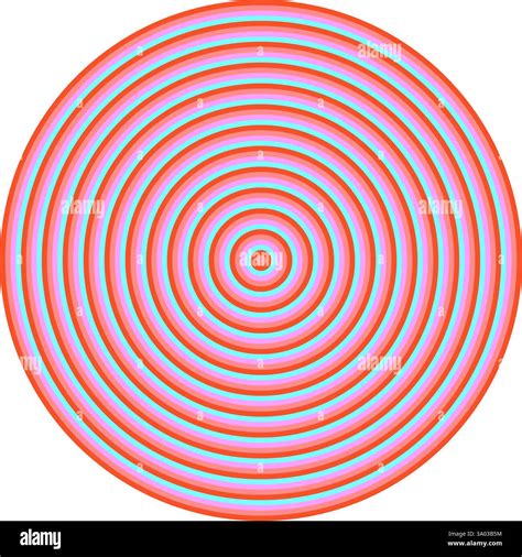 Visual Effect Created By Shades Of Neon Orange Pale Blue And Pink