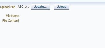 ADF Webcenter Blog File Uploading In ADF