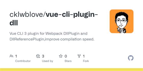 GitHub Cklwblove Vue Cli Plugin Dll Vue CLI Plugin For Webpack DllPlugin And
