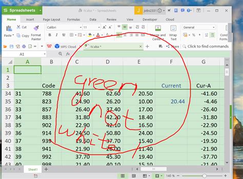 Excel Worksheet S Background Turns To Green Color Instead Of White