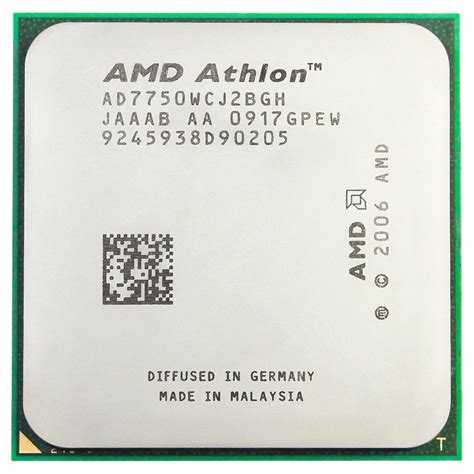 Amd Athlon 64 X2 7750 27ghz Dual Core Processor Socket Am2am2 940
