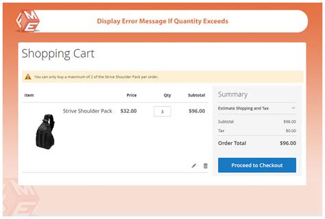 Magento 2 Limit Product Quantity Per Customer Extension