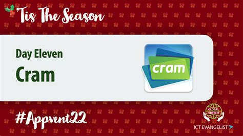 Our Educational App Reveal For Day 11 Of Appvent22 Is Cram Flashcards