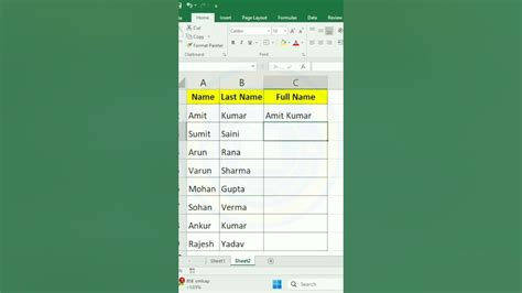 Shortcut For Flash Fill In Ms Excel Exceltutorial Flashfill