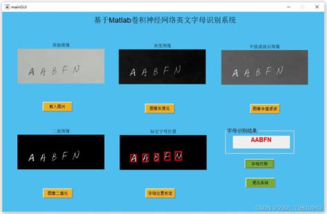 深度学习之基于matlab卷积神经网络的手写英文字母识别系统 为什么要利用卷积神经网络对手写英语字母进行识别 csdn博客