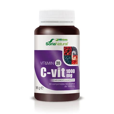 Vit Min 20 C Vit 1000 Mg Soria Natural Espacio Natur