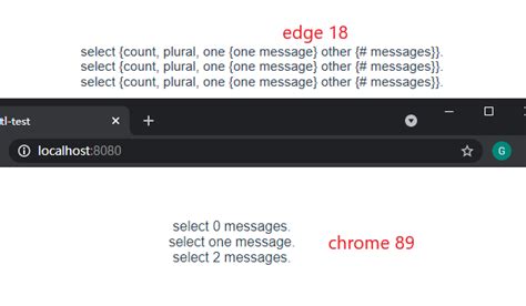 React Intl Formattedmessage With Values Is Not Working In Edge Browser · Issue 2836 · Formatjs