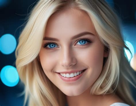 99 000 Blue Eyed Smiling Girls Pictures