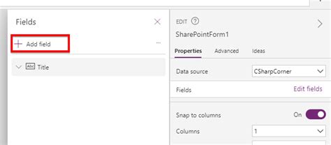 Customizing Sharepoint Online List Form Using Powerapps