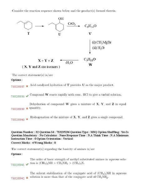 Nest 2022 Question Paper Pdfs Available Download With Solutions Aglasem Admission