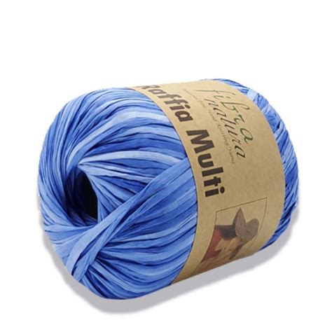 Пряжа Рафия Мульти - Raffia Multi Fibra natura (3 шт) - купить с ...