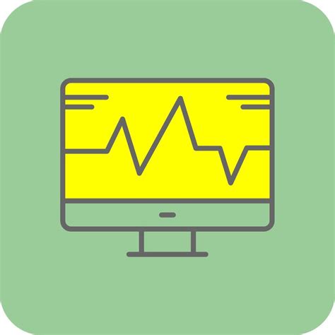 System Monitoring Filled Yellow Icon 44146322 Vector Art At Vecteezy