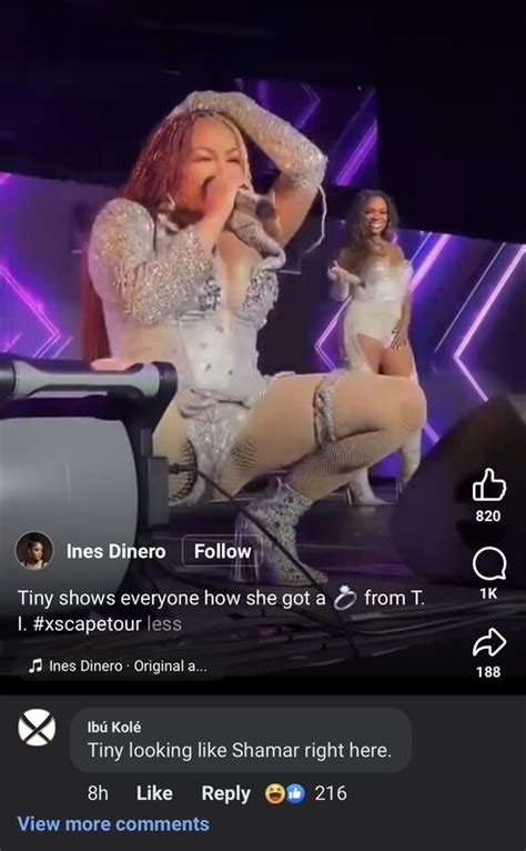 Shocker Tiny Exposes Too Much At Xscape Concert Graphic