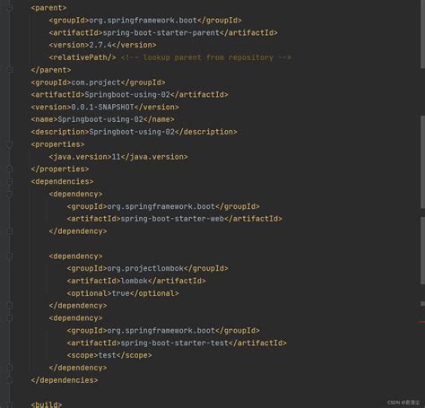 Springboot 的基础使用1 Csdn博客
