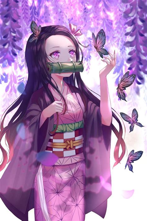 Nezuko Observing The Butterflies Rnezuko